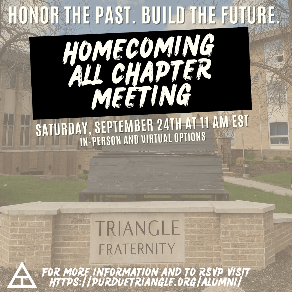 Purdue Triangle Homecoming 2022! – Purdue Triangle